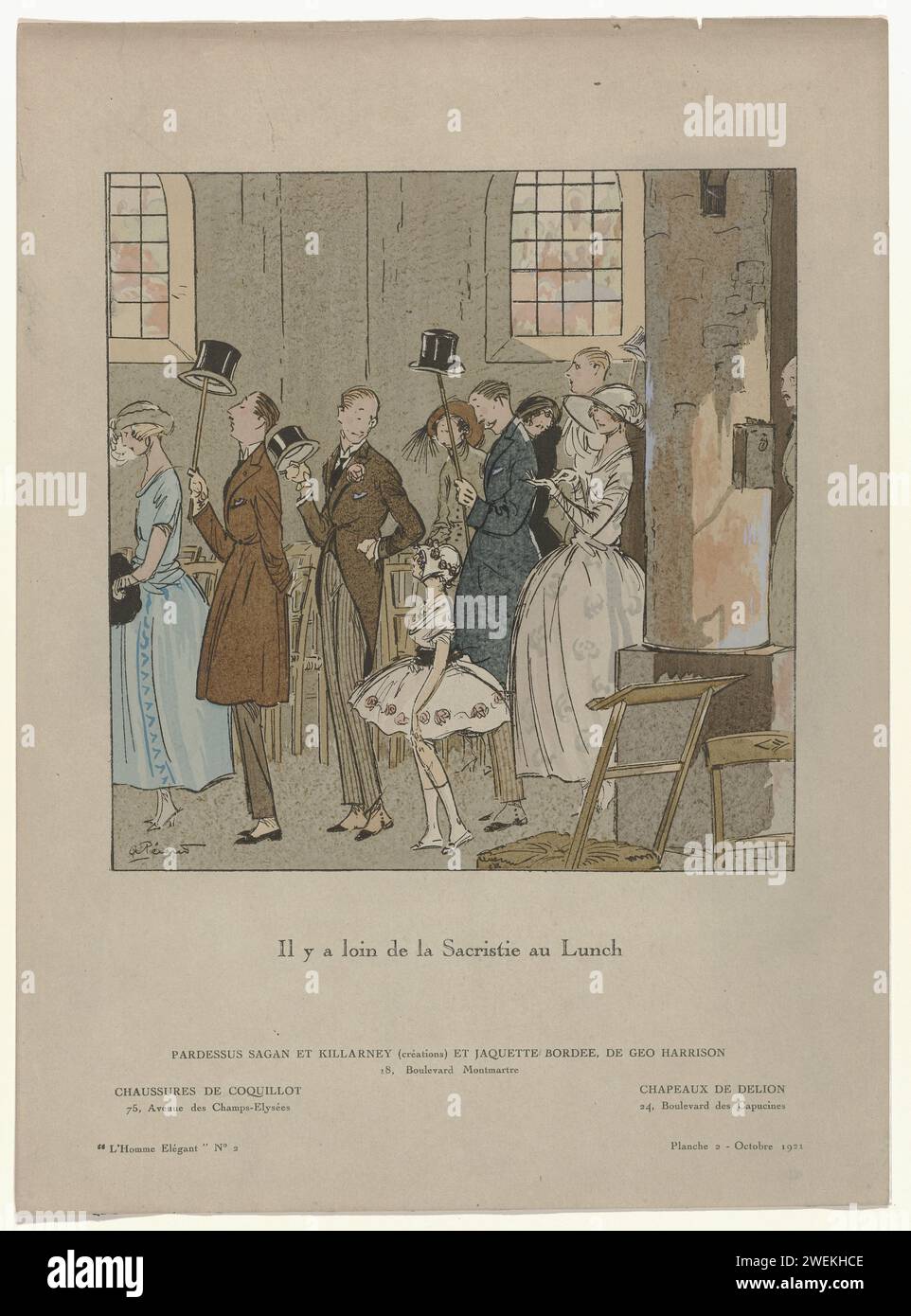 The Elegant Man No. 2, October 1921, pl. 2: There is far from the ...