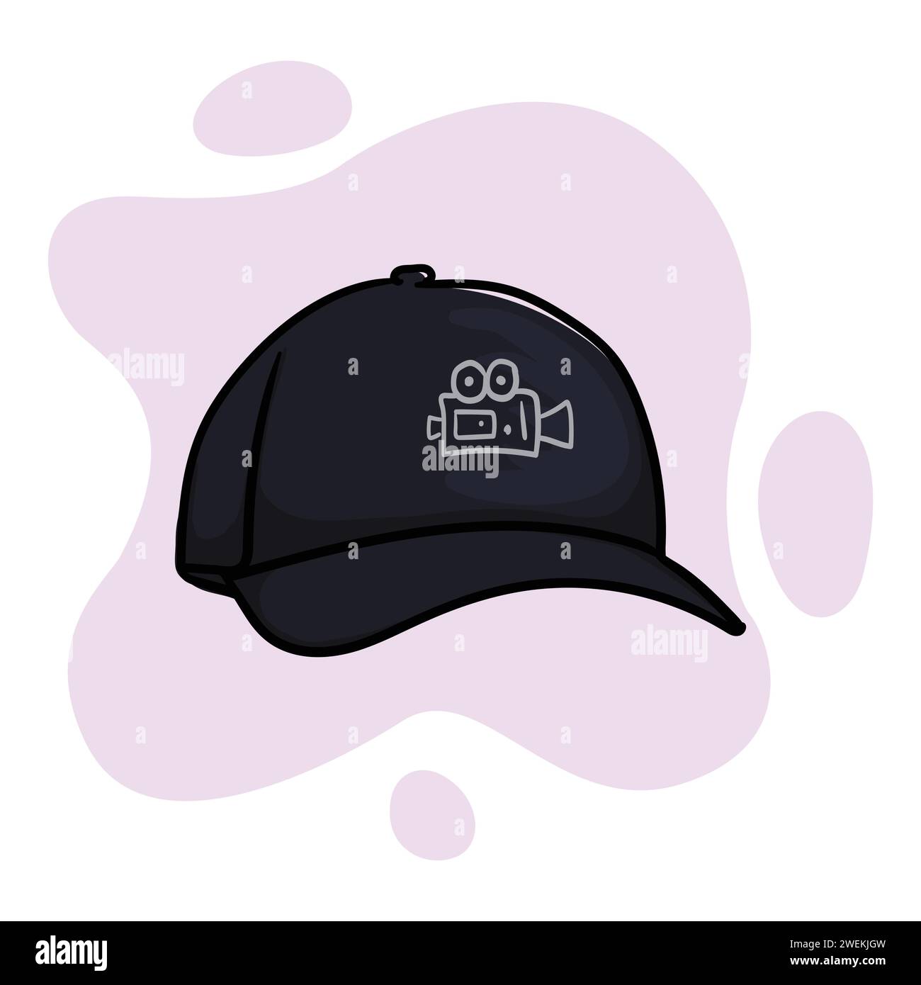 Film producer cap Stock Vector Images - Alamy