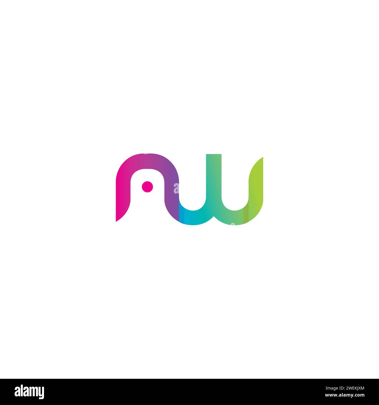 AW logo full color. Letter AW Icon Vector Stock Vector Image & Art - Alamy