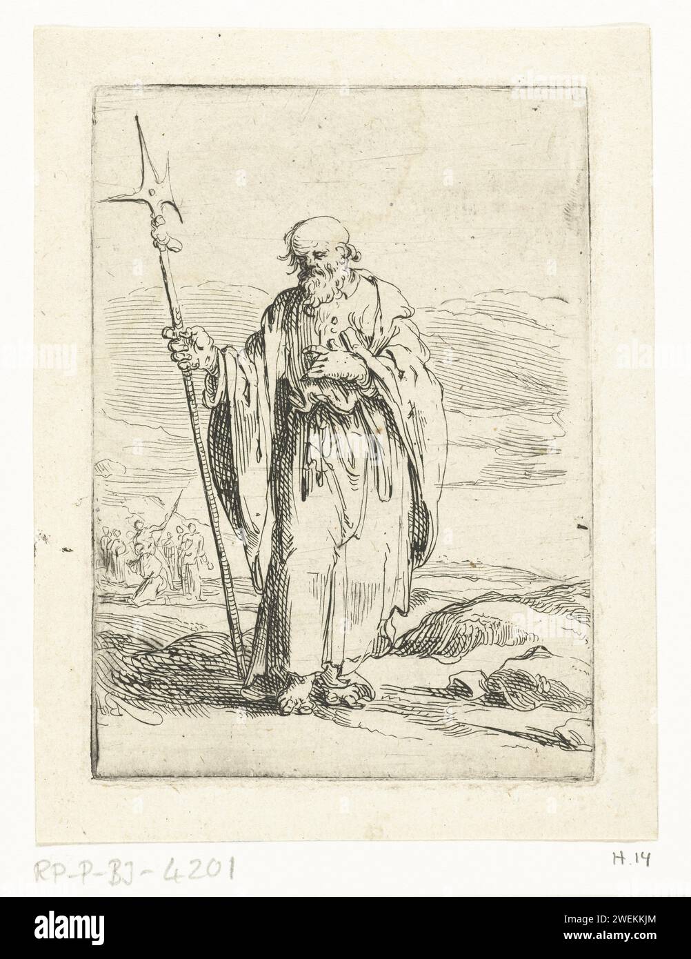 Matthew, Andries Both, c. 1622 - c. 1642 print The holy apostle Matthew ...