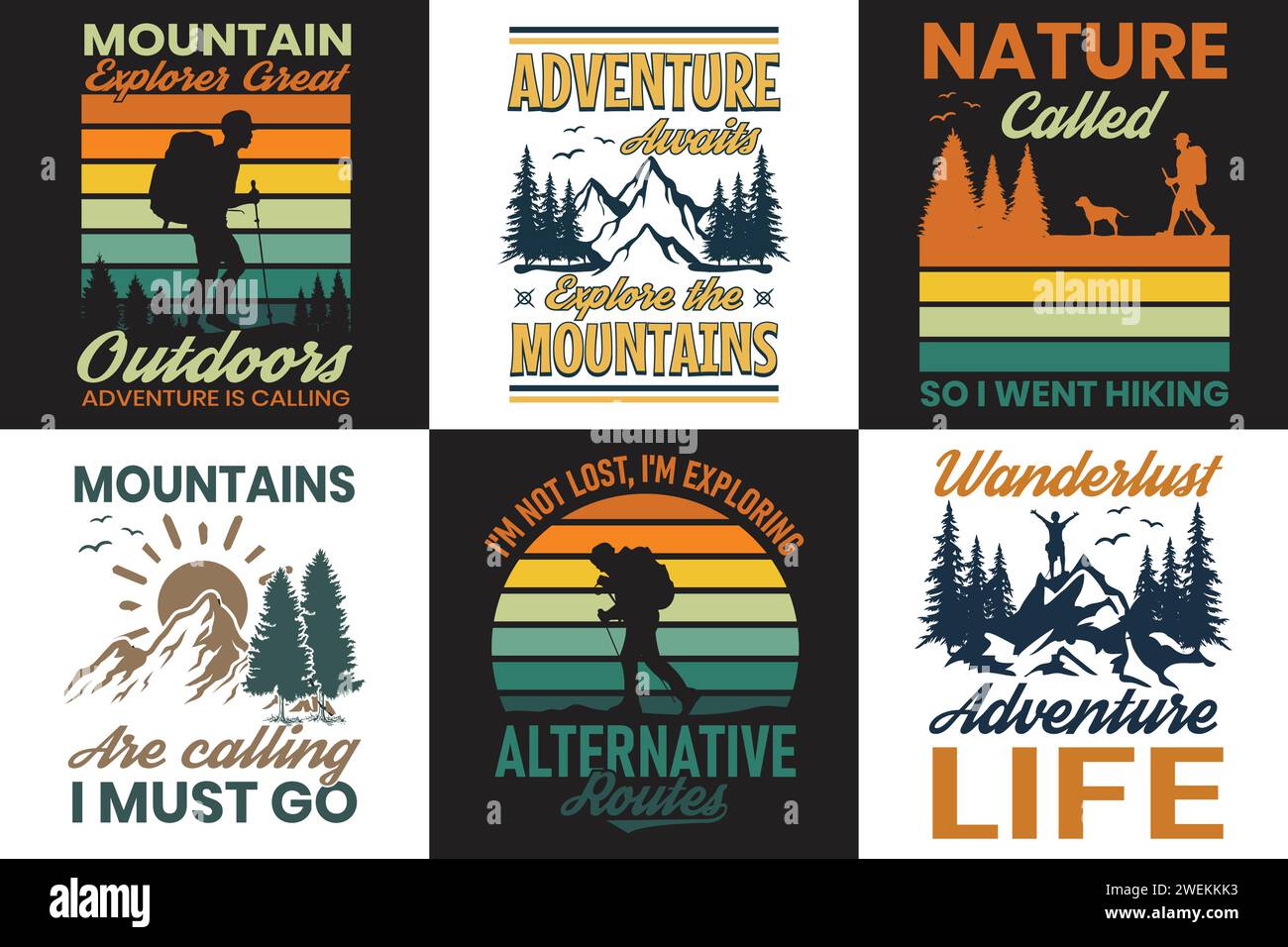 Camping t shirt designs hi-res stock photography and images - Alamy