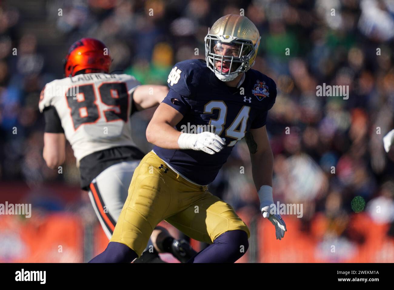 El Paso, United States. 29th Dec, 2023. Notre Dame Fighting Irish ...