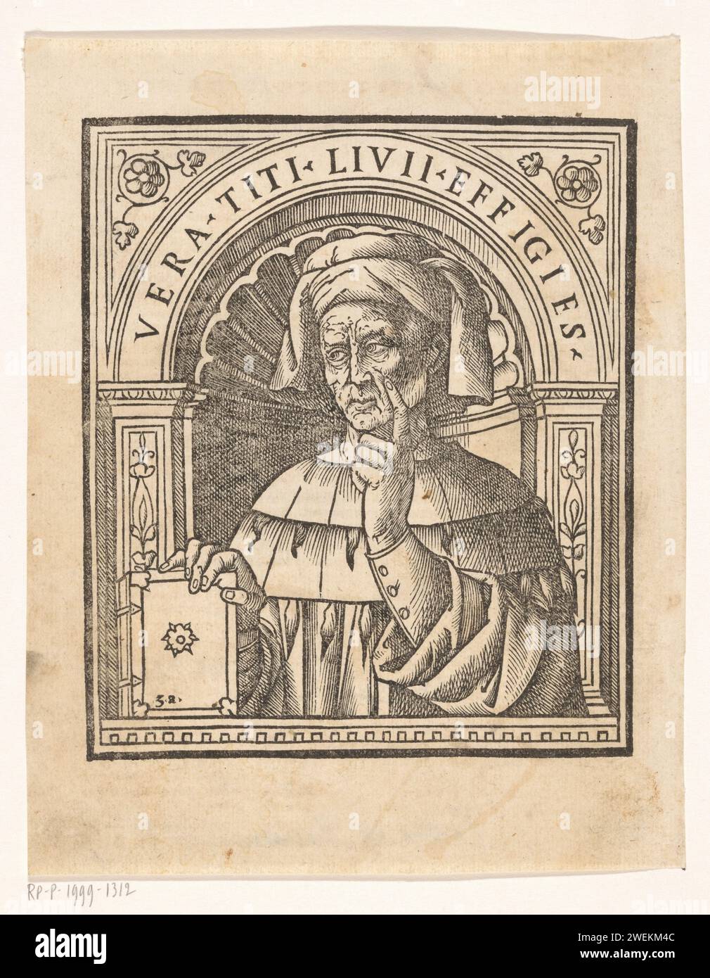 Portret Livius, after c. 1535 print Titus Livius (around 59 BC - 17 AD ...