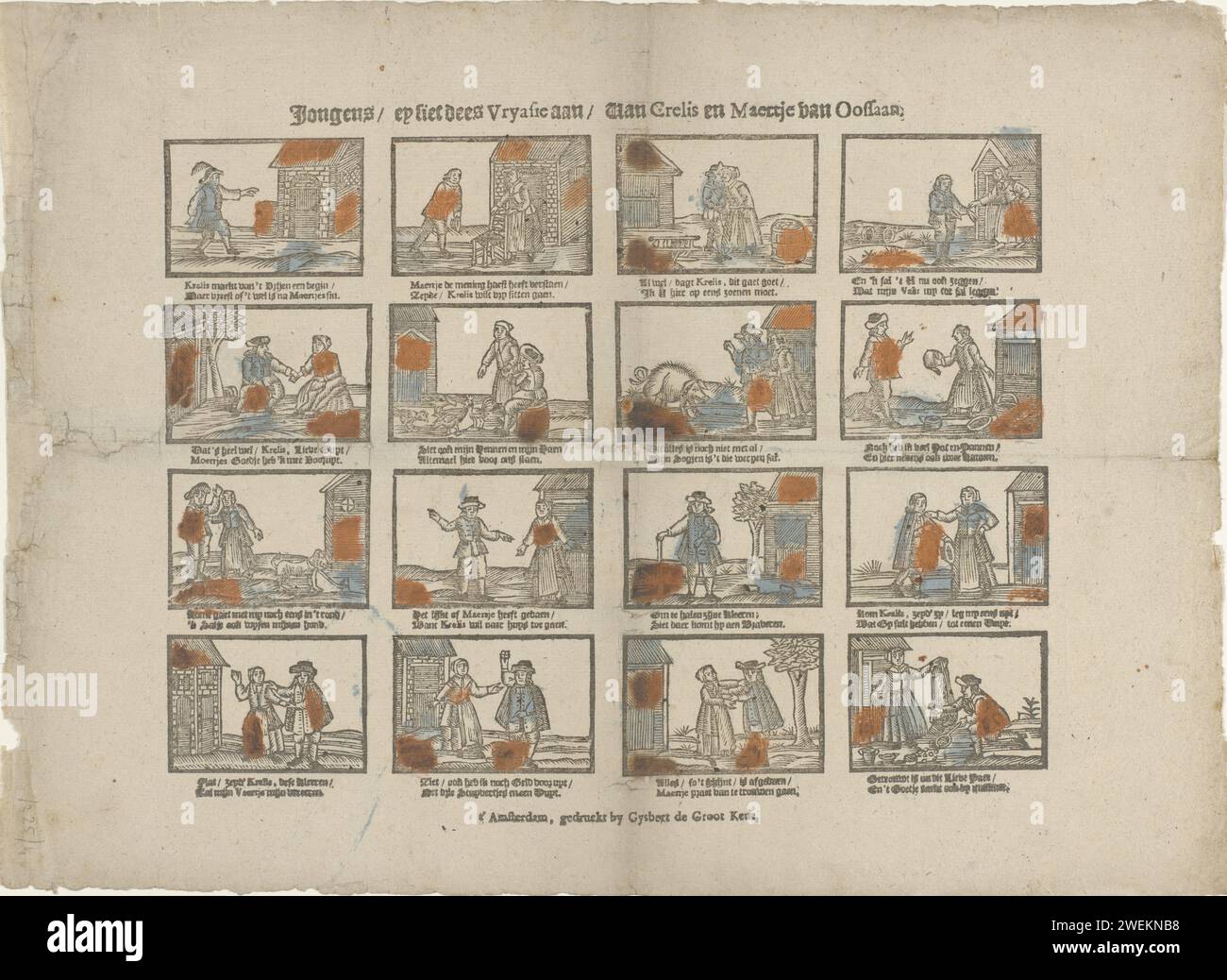 Boys / Ey Siet Dees Vryasia on / from Crelis and Maertje van Ossaan ...