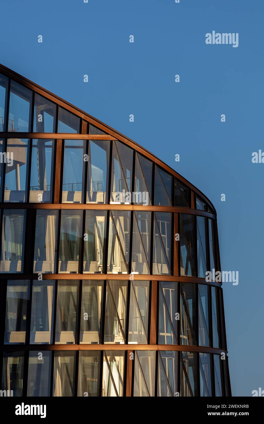 Image of the higher levels of the landmark One Angel Square in ...