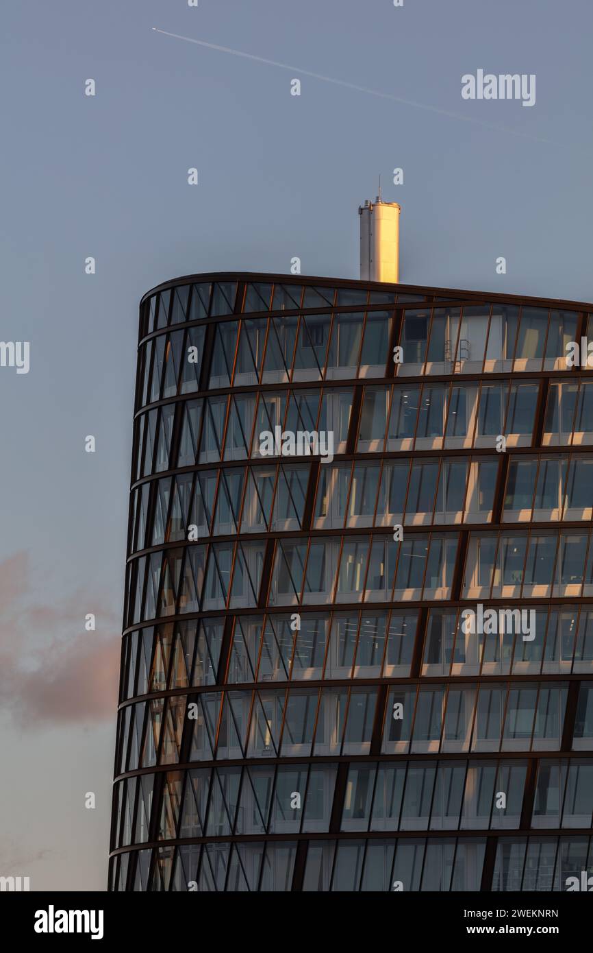 Image of the higher levels of the landmark One Angel Square in ...