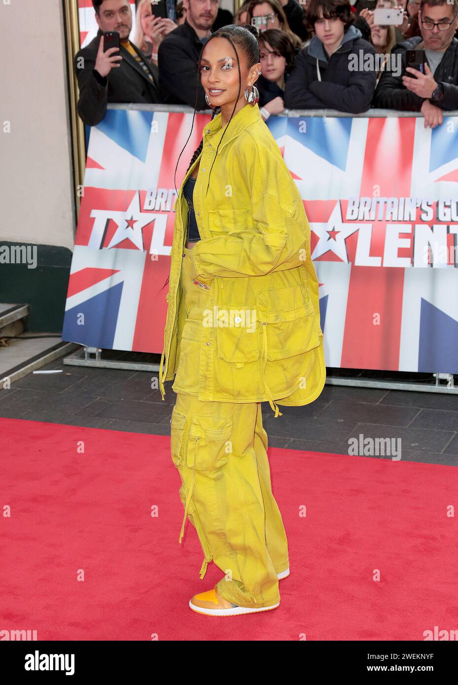 Jan 23, 2024 - London, England, UK - Alesha Dixon attending Britain's ...