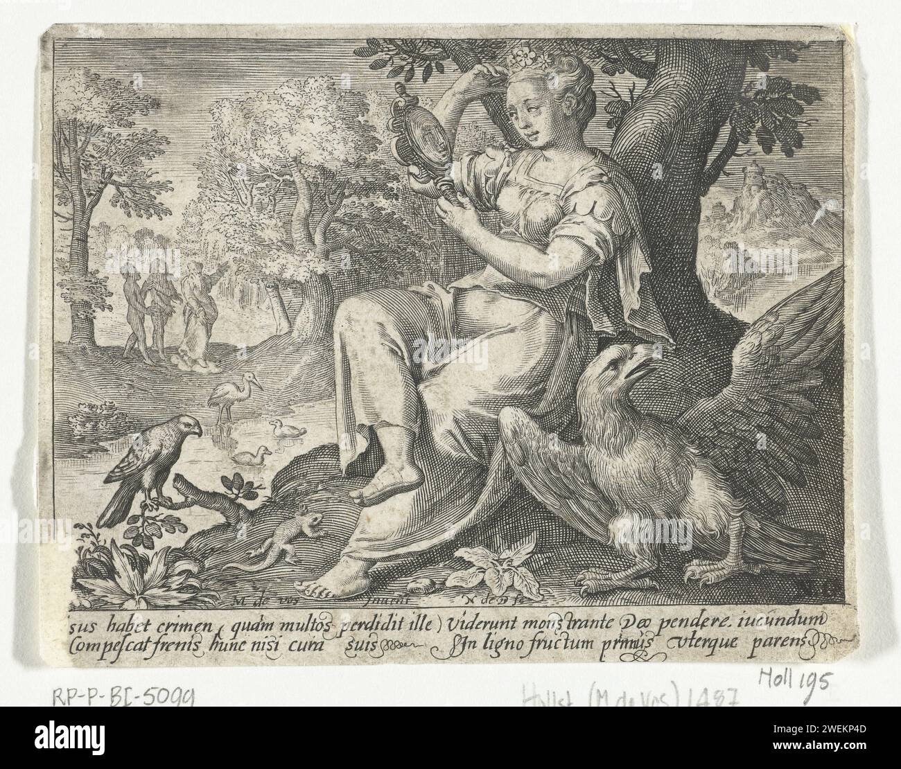 Adam and eve under tree of knowledge hi-res stock photography and images - Alamy