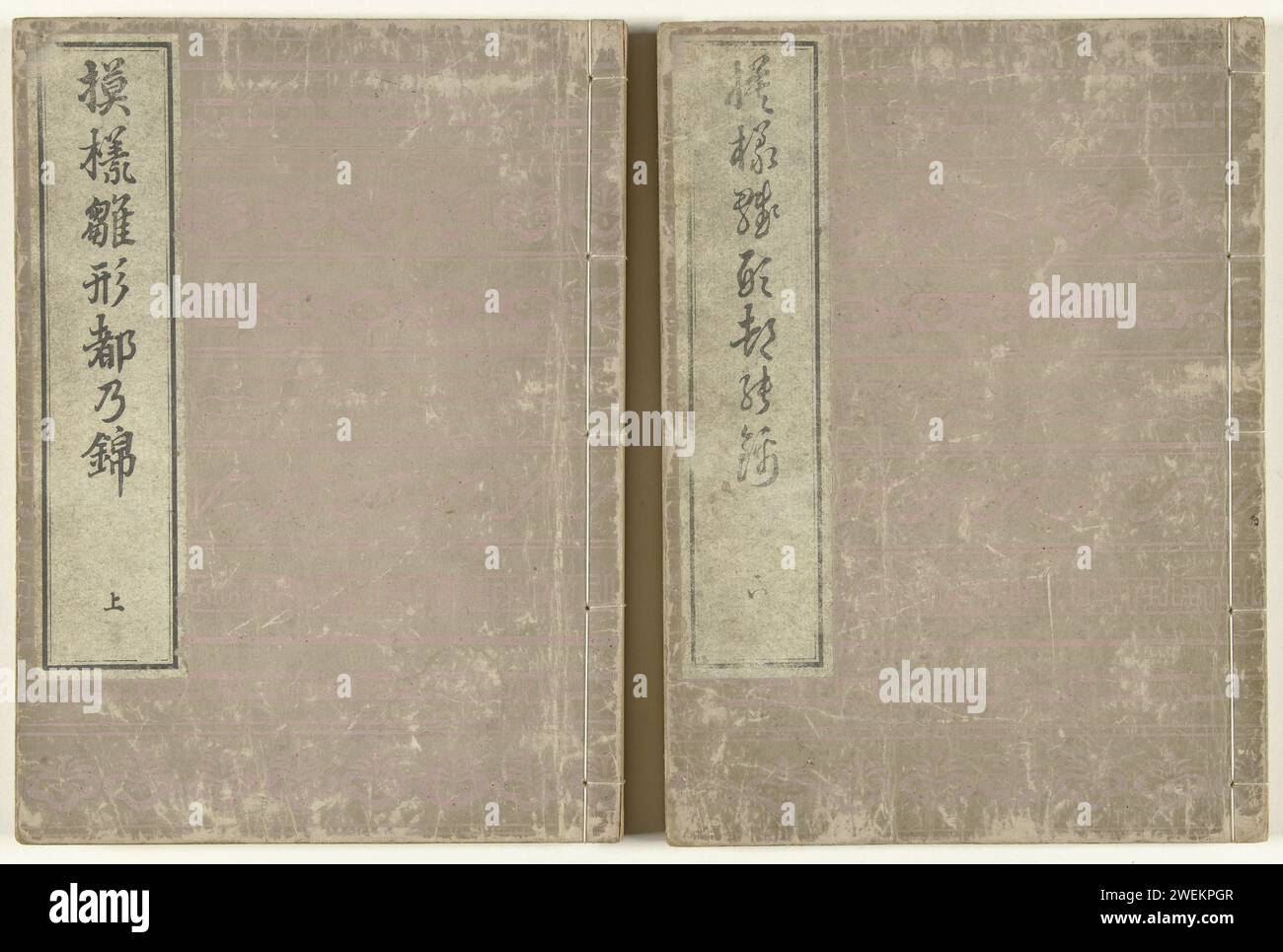 Pattern models for brokats from the capital, 1886 book Two parts (of ...