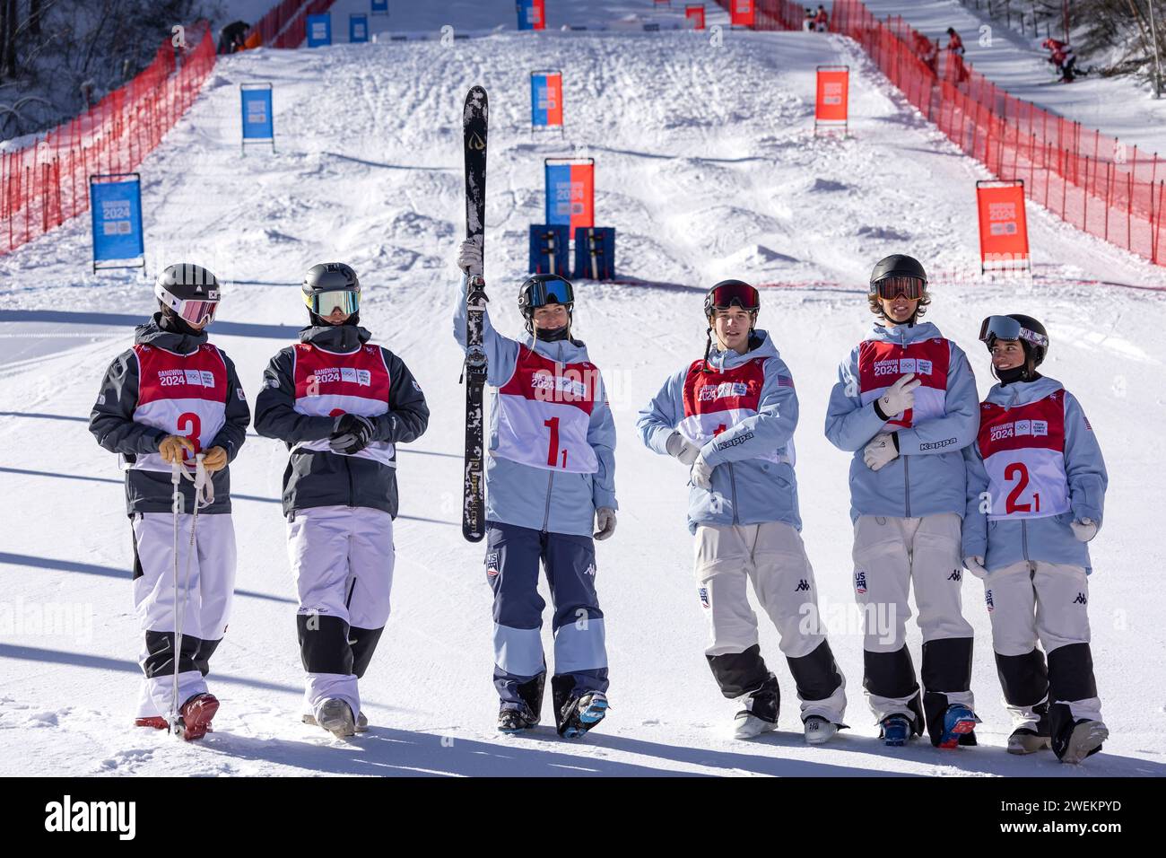 In this photo provided by Olympic Information Services, silver ...