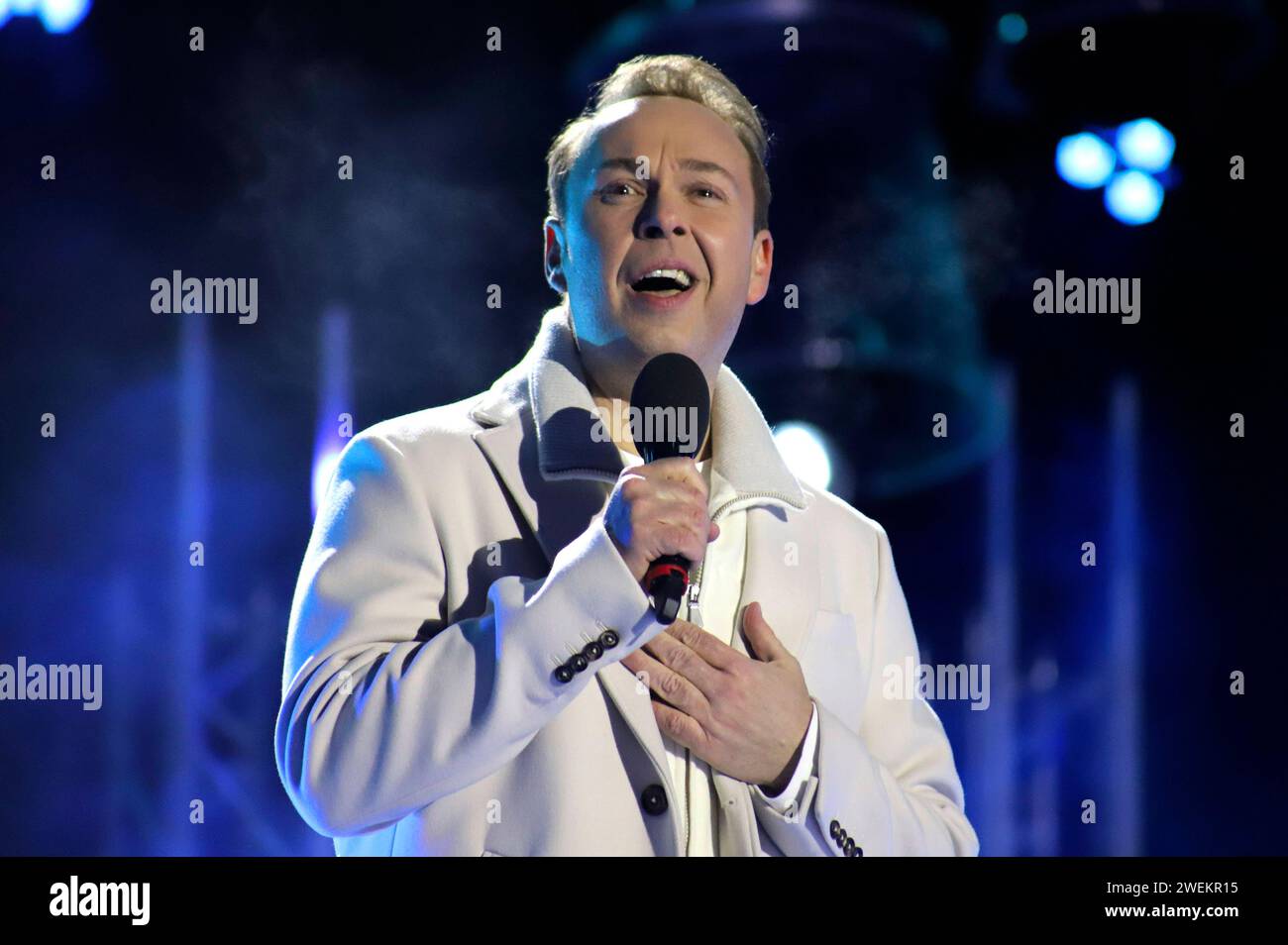 Oliver Haidt bei der Generalprobe zur TV-Show Wenn die Musi spielt ...