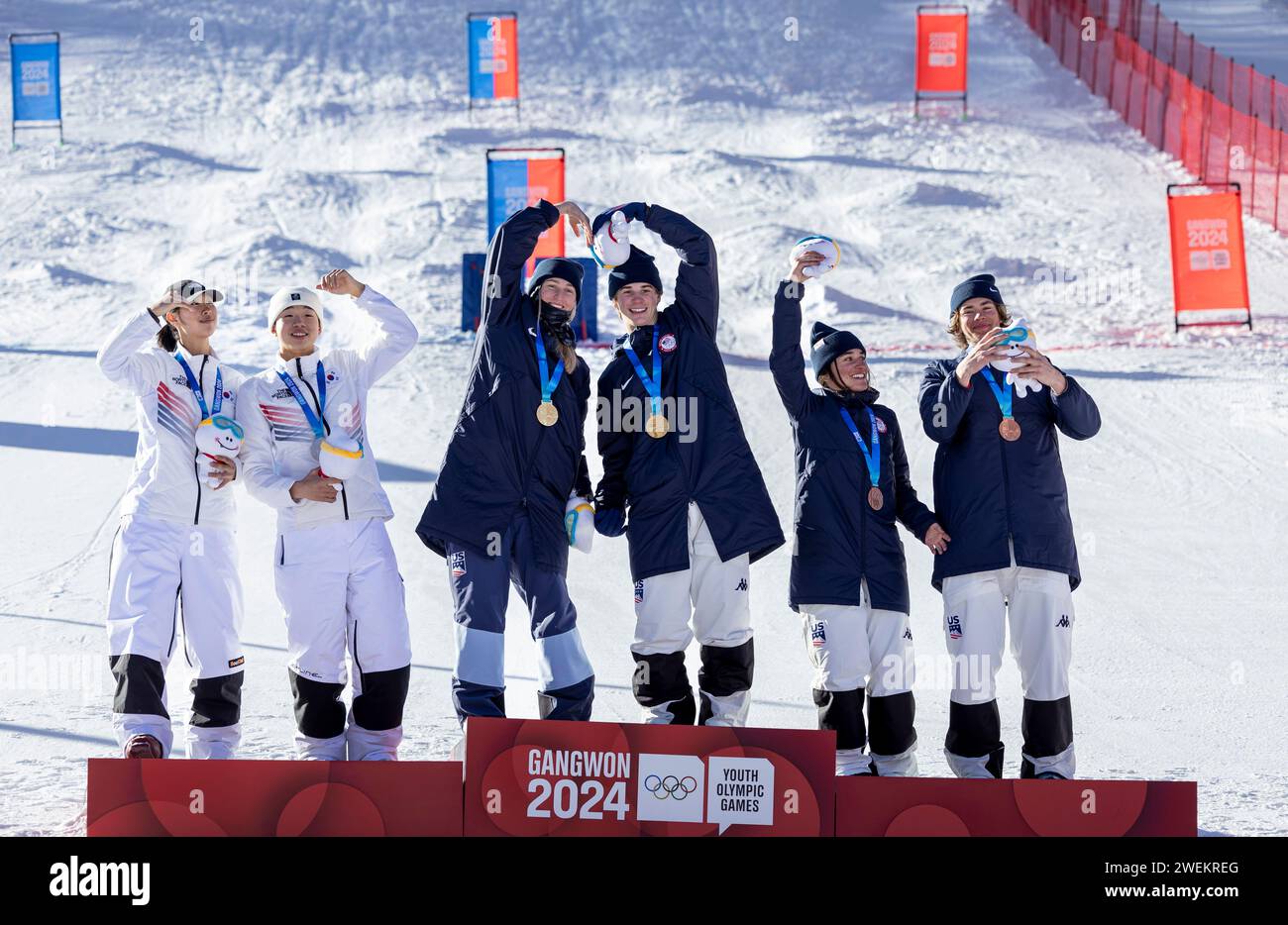 In this photo provided by Olympic Information Services, silver ...