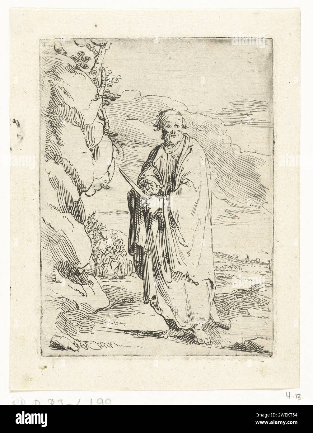 Bartholomeüs, Andries Both, c. 1622 - c. 1642 print The holy ...