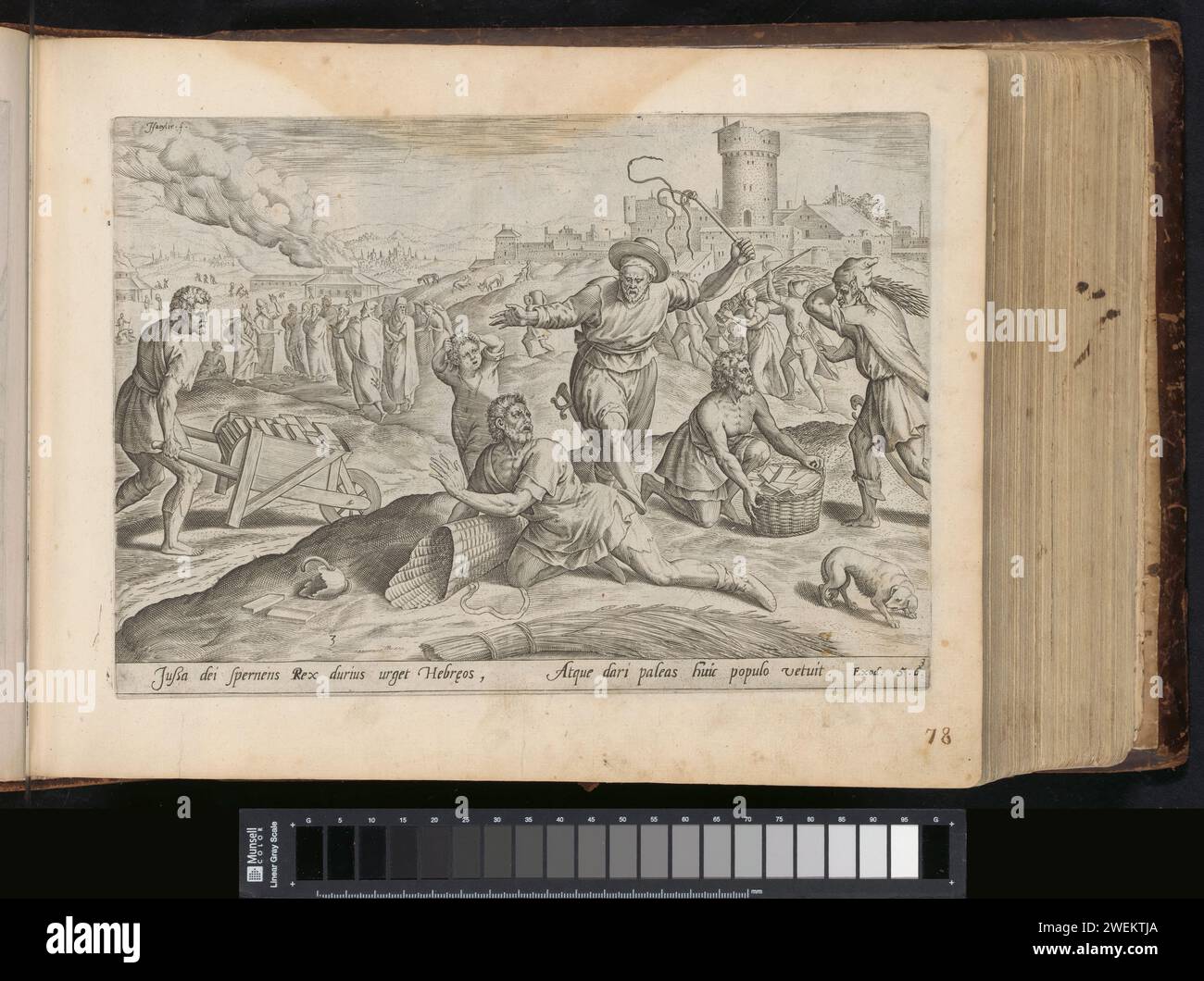 Mistreatment of the Israelites by the Egyptians, 1646 print An ...