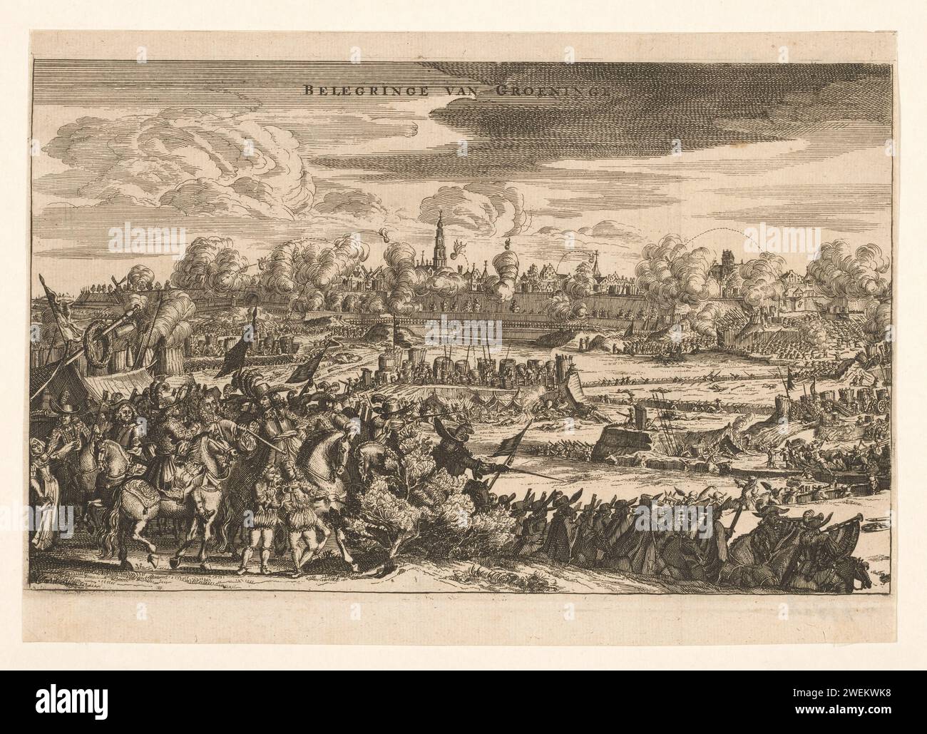 Siege of Groningen, 1672, Anonymous, After Romeyn de Hooghe, 1672 ...