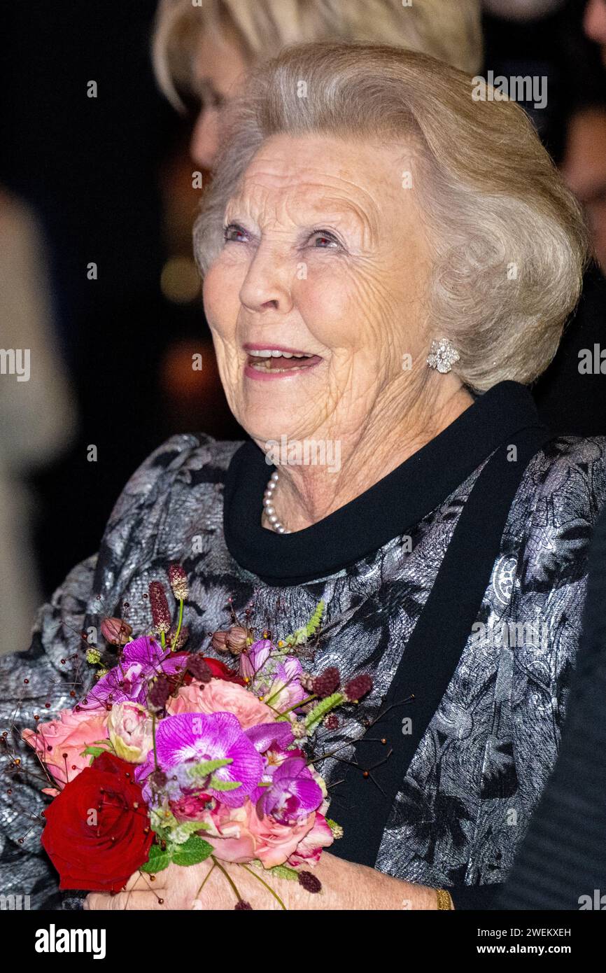 The Hague, The Netherlands, 24-01-2024 Dutch Royals at the Gala evening ...