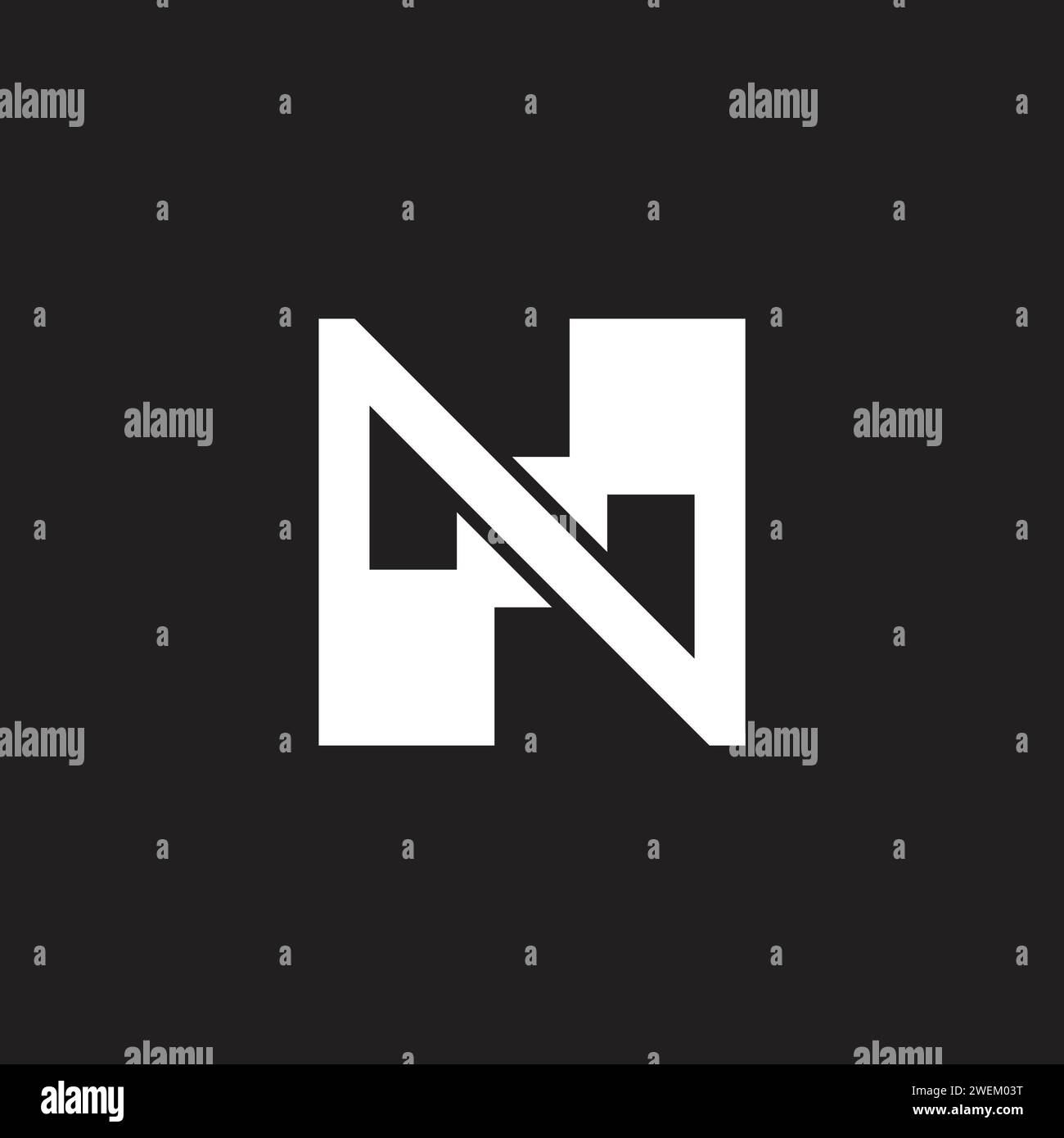Overlapping squares icon hi-res stock photography and images - Alamy