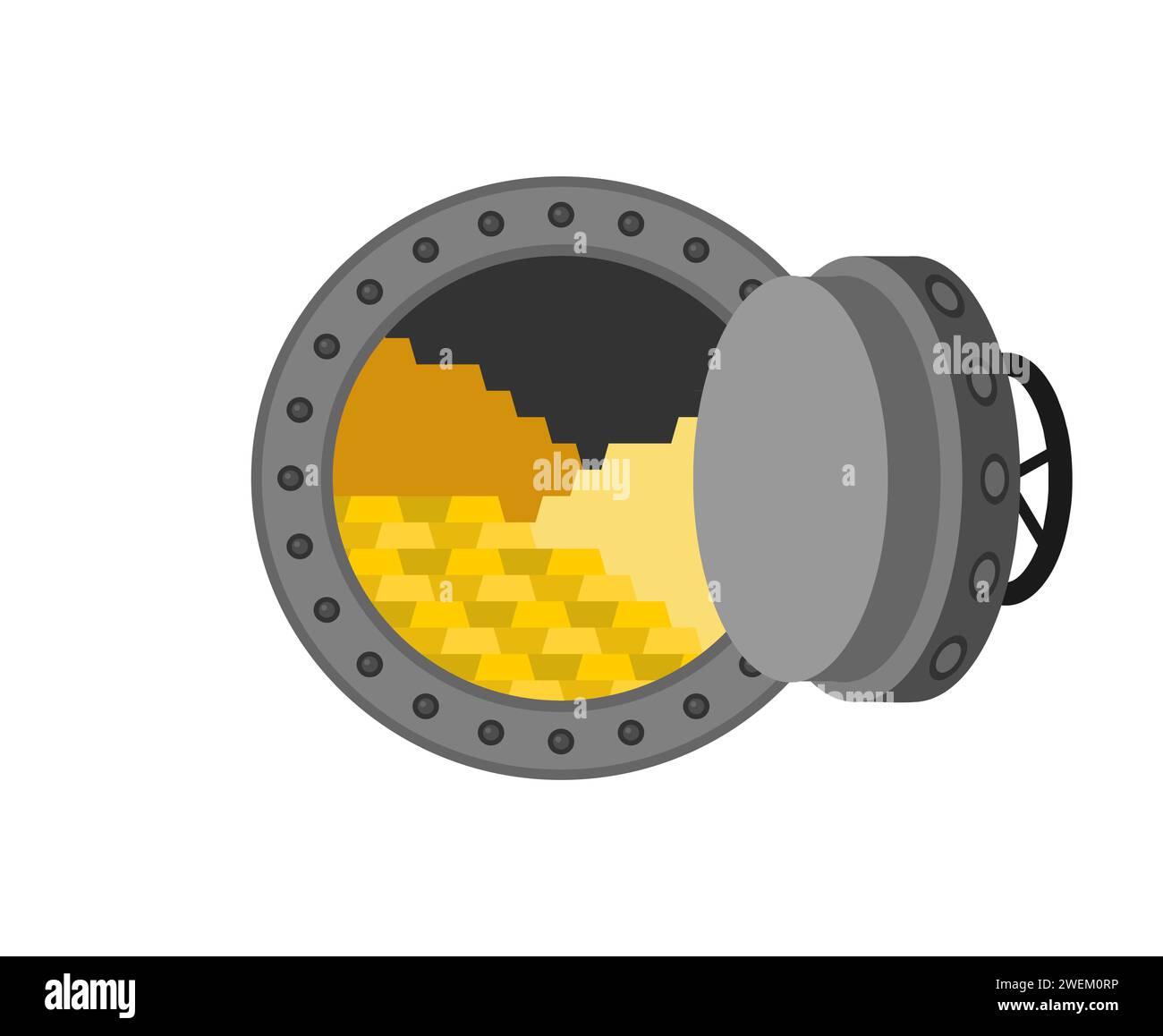 Gold repository Stock Vector Images - Alamy