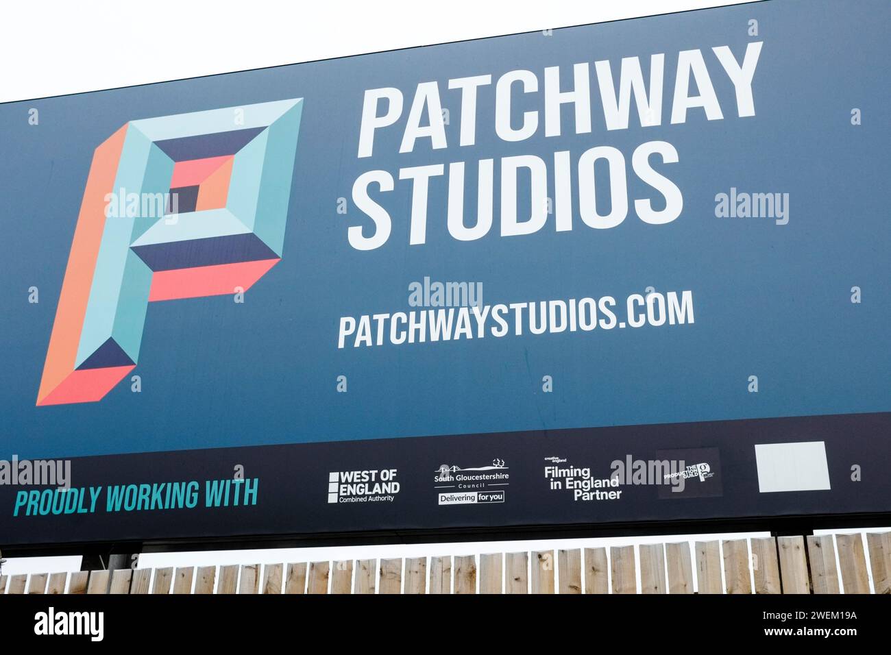 Sign for Patchway Studios Stock Photo - Alamy