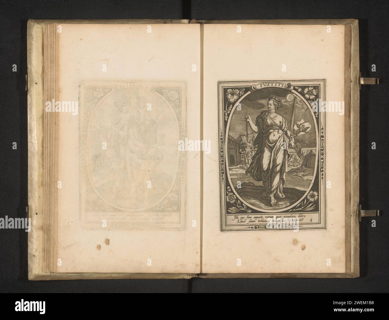 Justice, Isaac Briot, 1600 - 1670 print The righteousness (Justitia ...