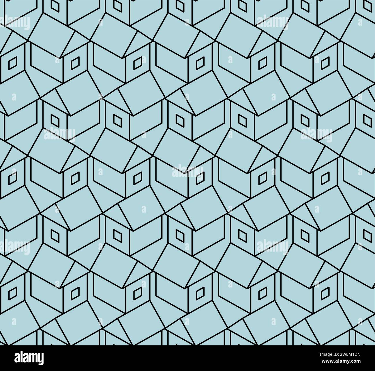 House pattern seamless. Home background Stock Vector Image & Art - Alamy