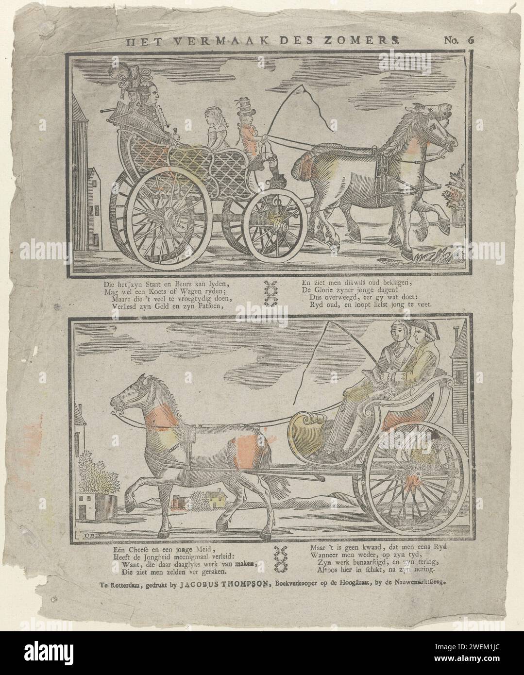 The Entertainment of Summer, Hermanus van Lubeek, 1791 - 1812 print ...