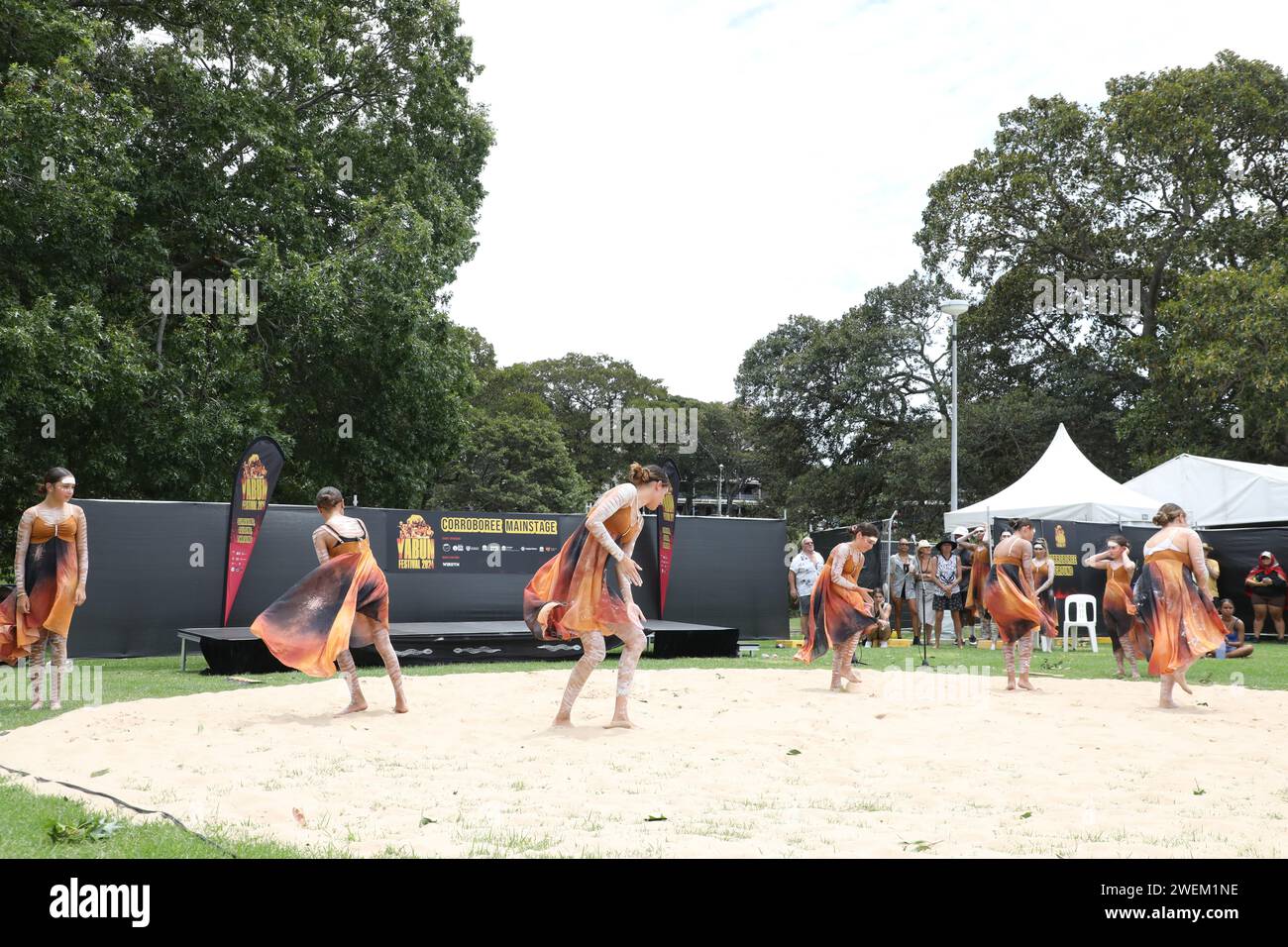 Sydney, Australia. 26th January 2024. Yabun Festival 2024 at Victoria ...