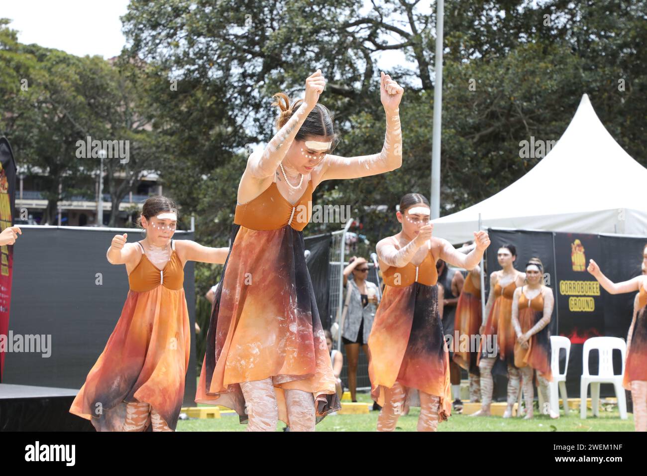 Sydney, Australia. 26th January 2024. Yabun Festival 2024 at Victoria ...