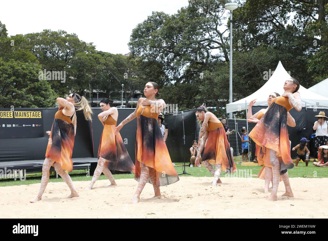 Sydney, Australia. 26th January 2024. Yabun Festival 2024 at Victoria ...