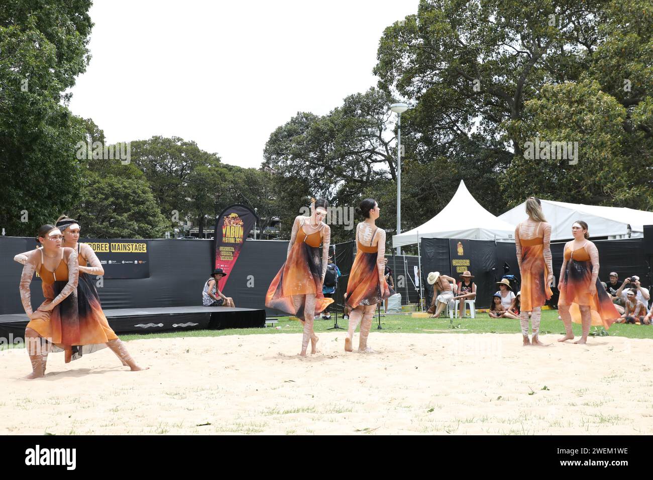 Sydney, Australia. 26th January 2024. Yabun Festival 2024 at Victoria ...