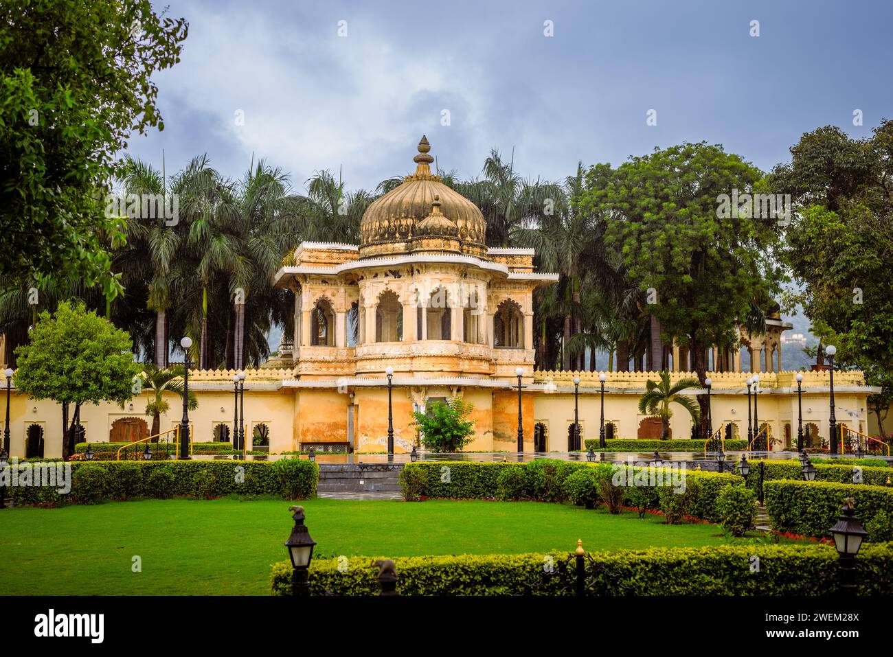 Udaipur Rajasthan India, September 19 2023 Exterior and landscape view ...