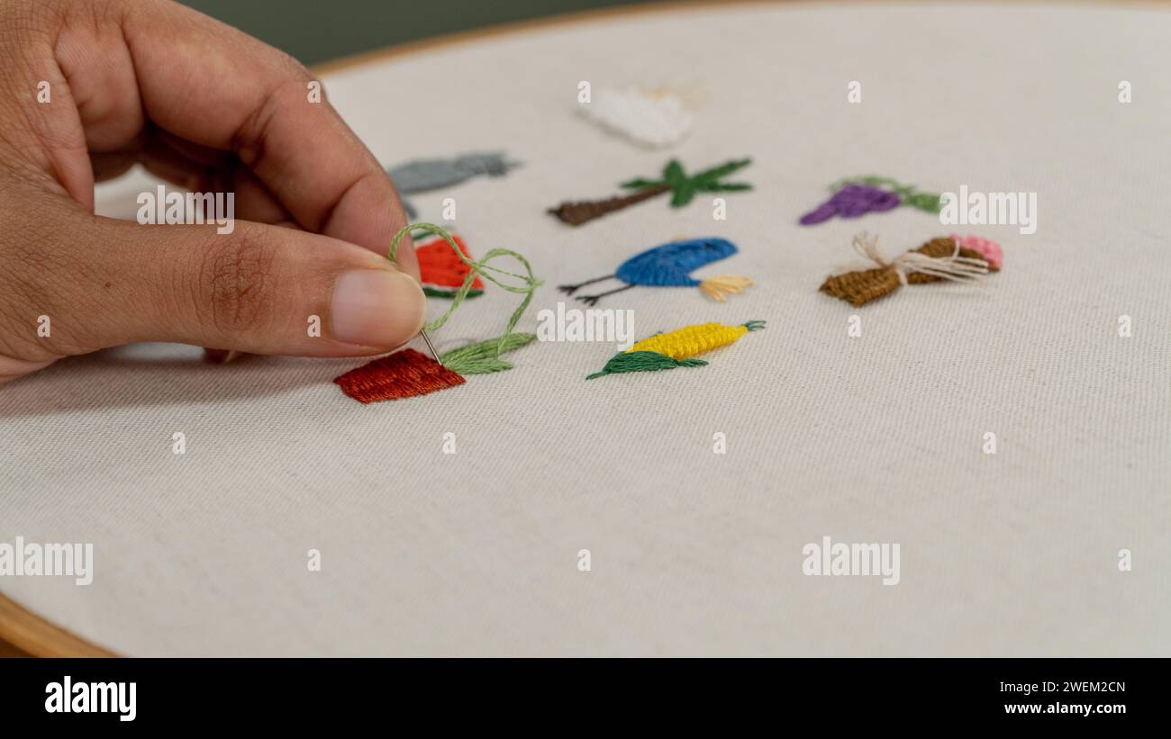 Womens handcrafted patterns hi-res stock photography and images - Alamy