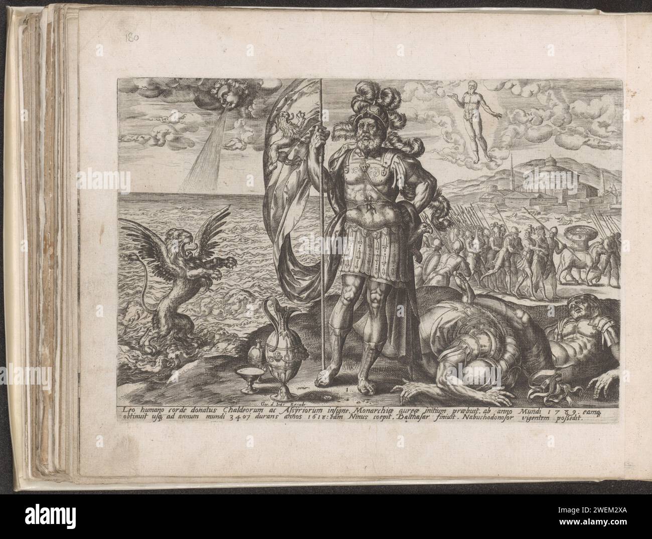 Kingdoms of the Assyrians and the Chaldeans, Before 1574 print King ...