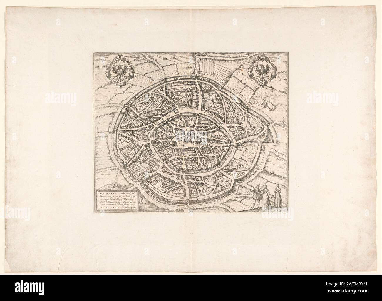 Map of aachen hi-res stock photography and images - Alamy