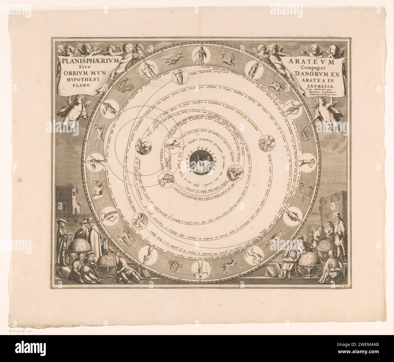 Hemelaart of the Aratus system, Anonymous, 1708 print Heavenme where ...
