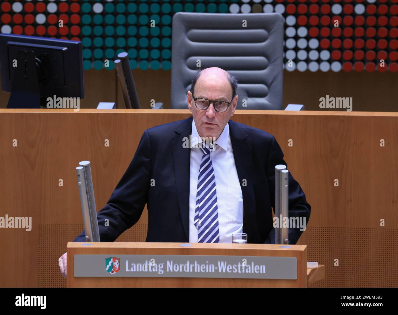 Duesseldorf, Germany. 26th Jan, 2024. Michael Rado, board member of the ...