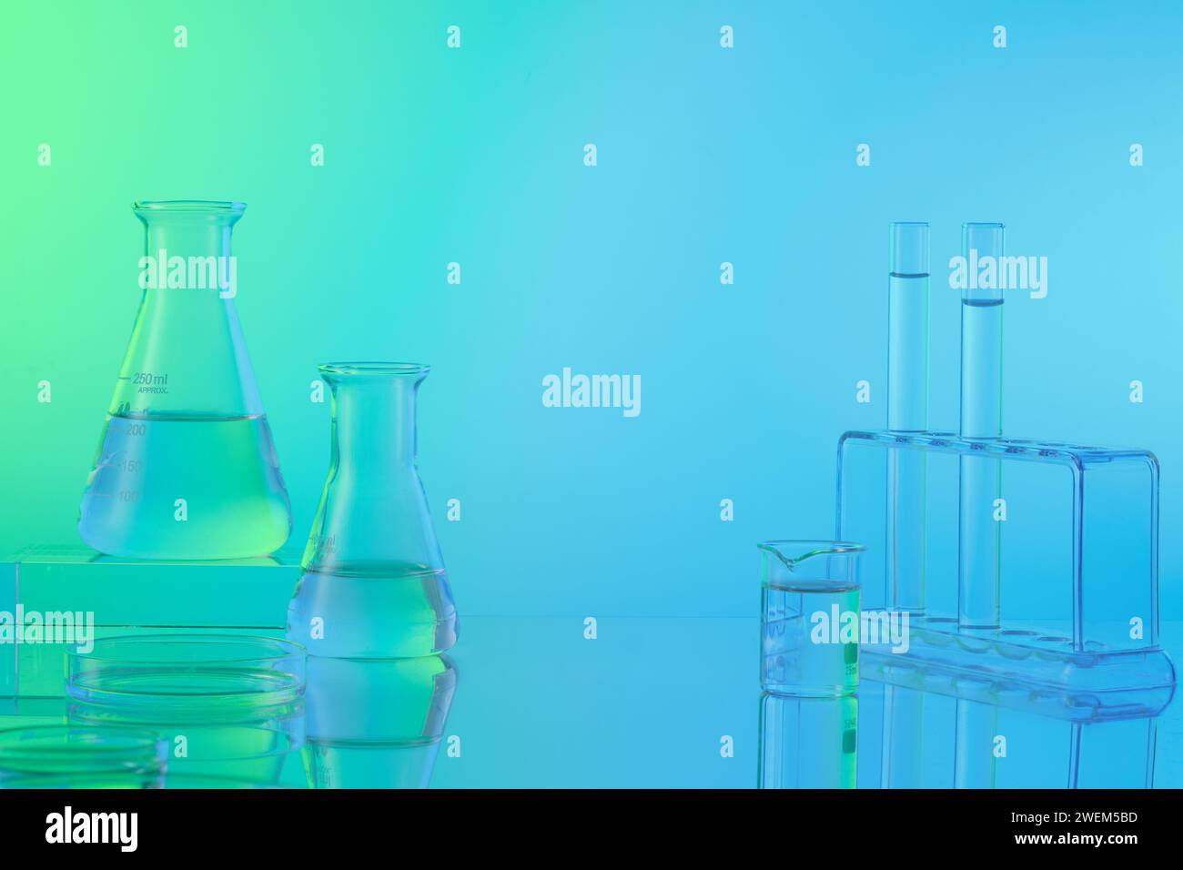 Minimal background with copy space for cosmetics and product ...