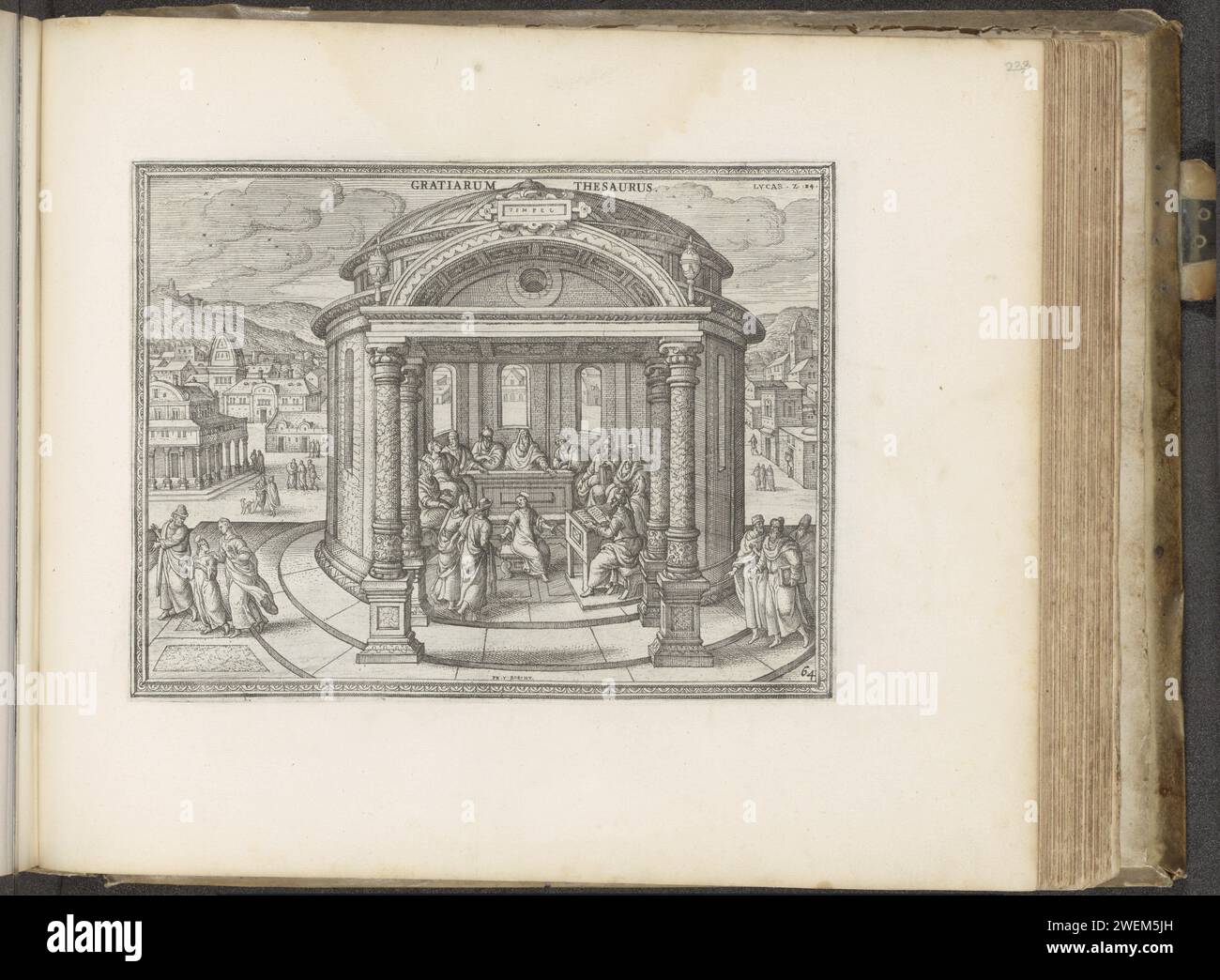 Christ between the scribes, 1653 - 1654 print Christ between the ...