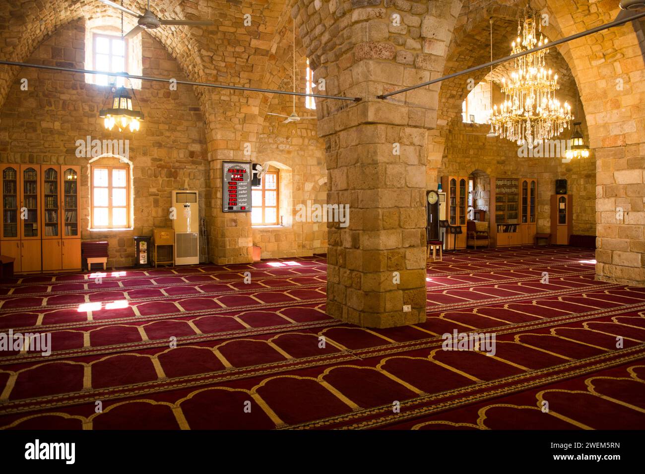 Old mosque interiors Stock Photo - Alamy