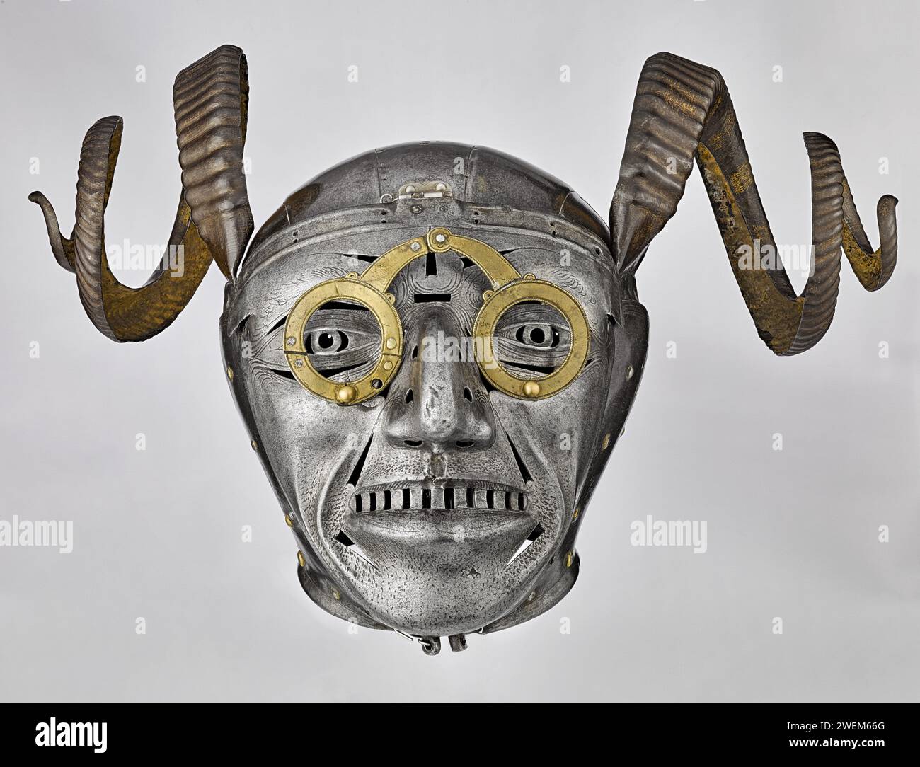 The Horned Helmet, Armet of King Henry VIII made by Konrad Seusenhofer ...