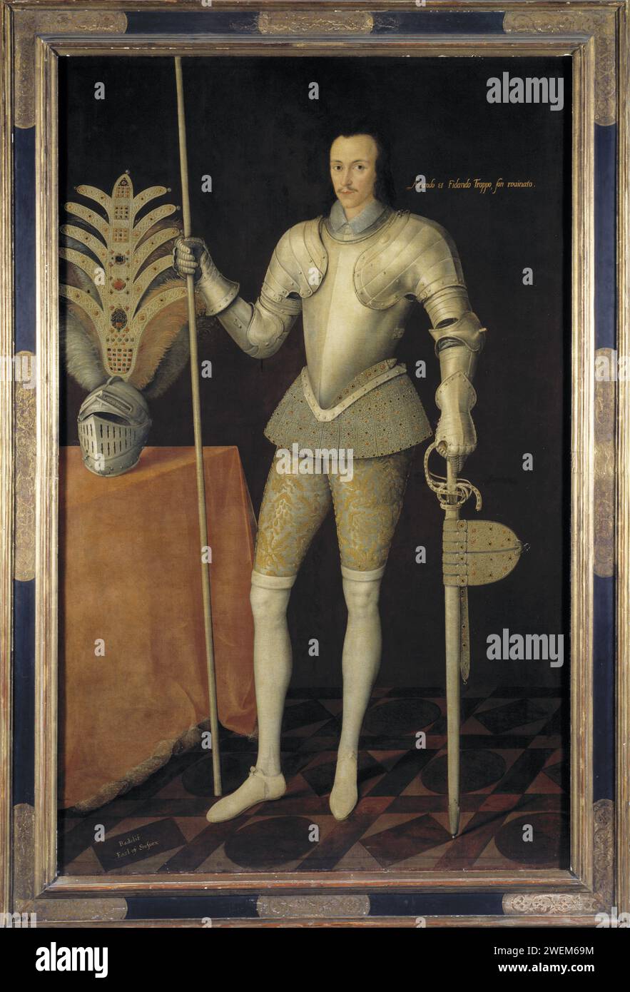 Portrait of Robert Radclife, Earl of Sussex, known as "The White Knight ...