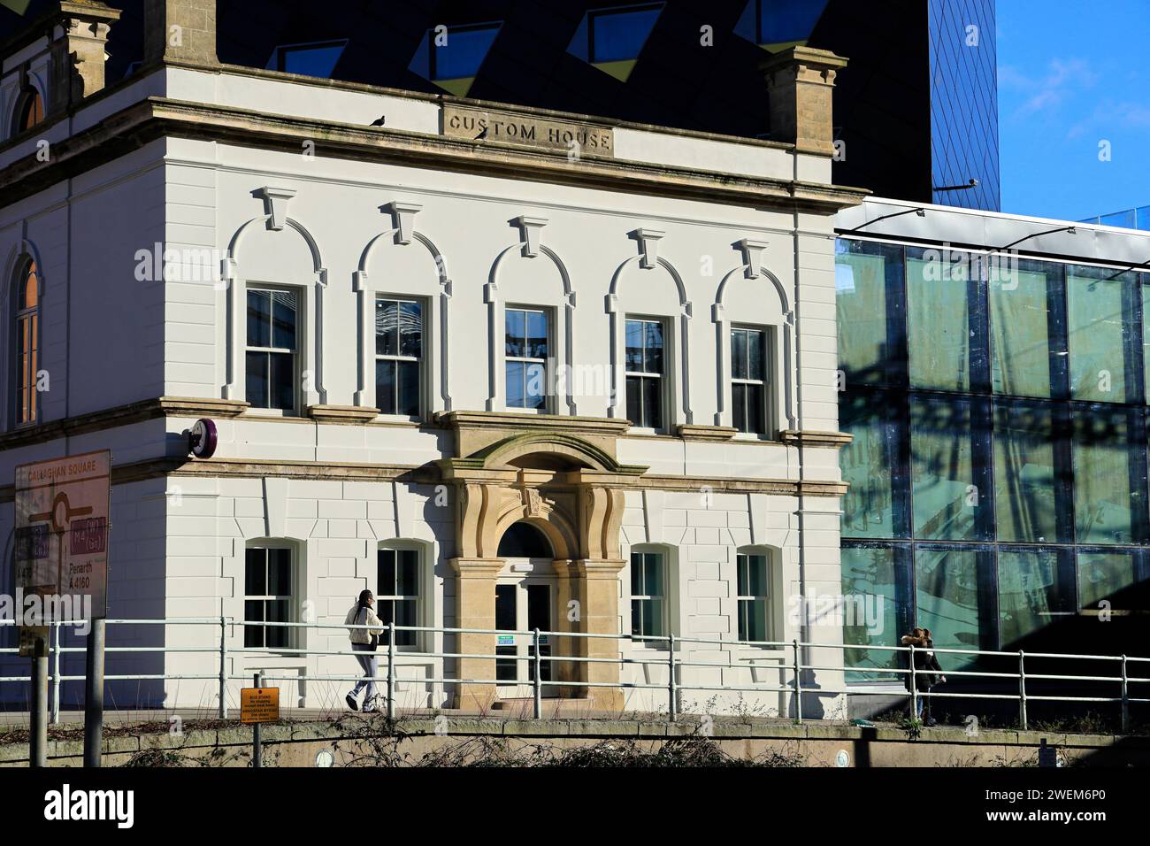 Jacob's Market, Cardiff Stock Photo - Alamy