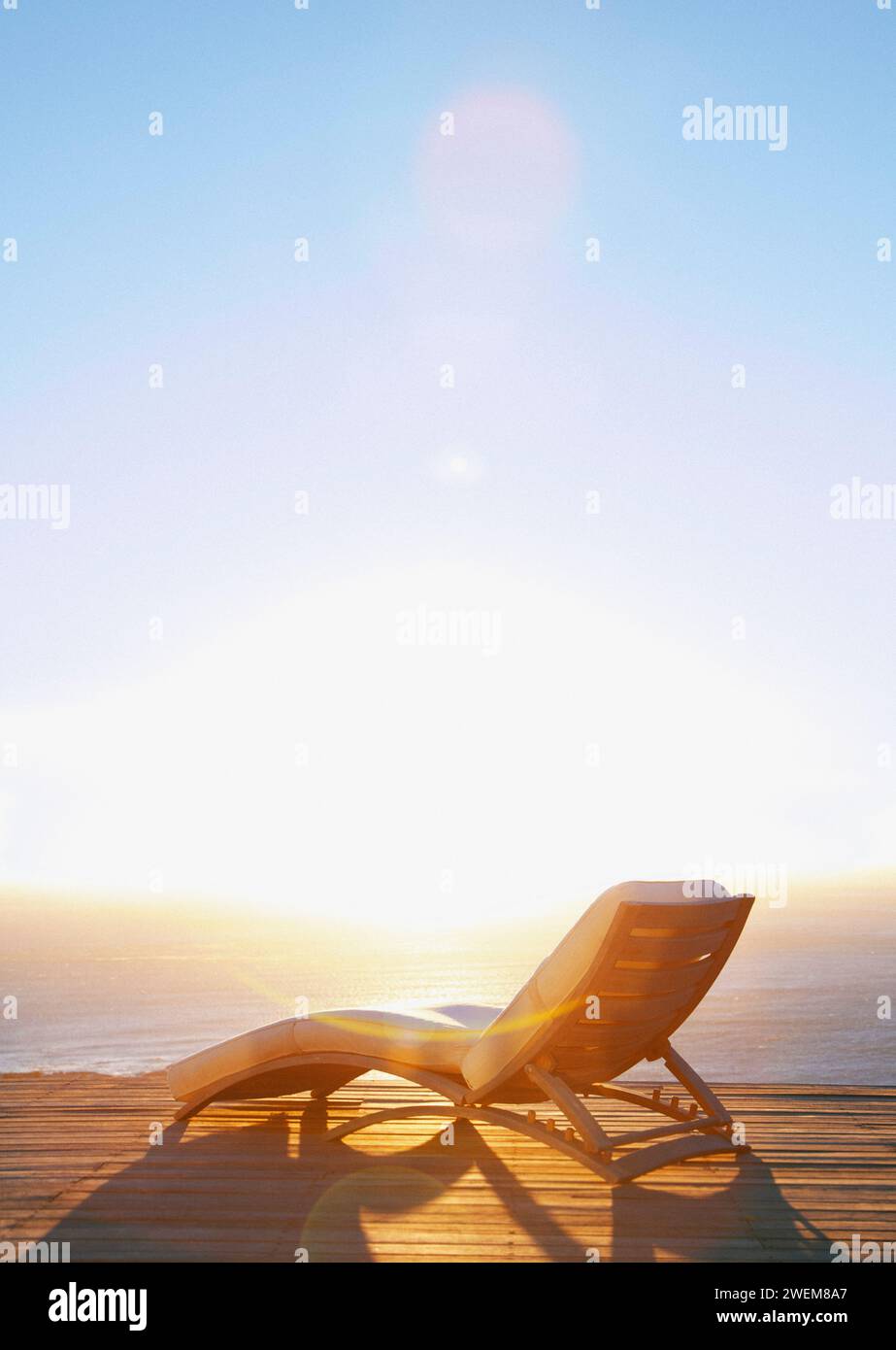 Sundeck and ocean view hi-res stock photography and images - Alamy