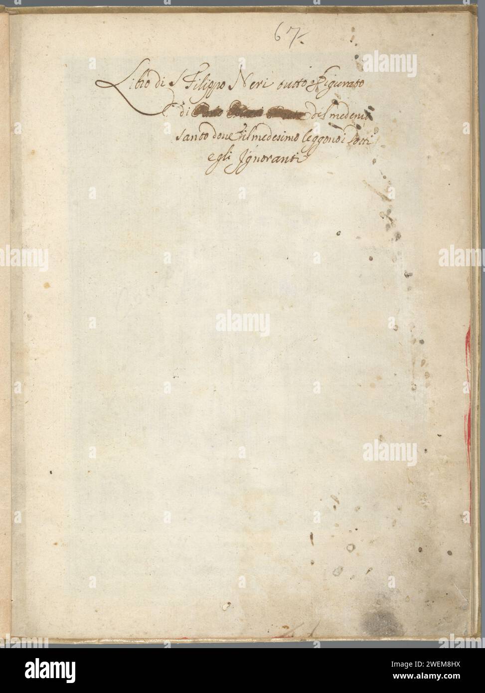 Four -line manuscript in band with 44 prints with scenes from the life ...