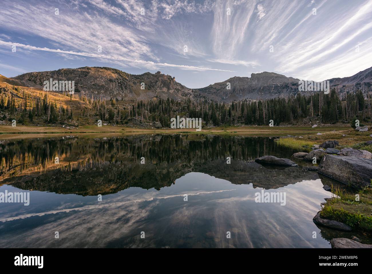Landscape in the Mount Zirkel Wilderness, Colorado Stock Photo - Alamy