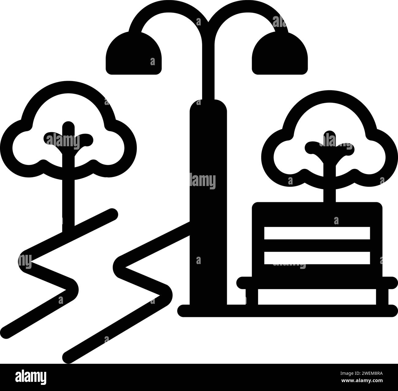 Garth park Stock Vector Images - Alamy