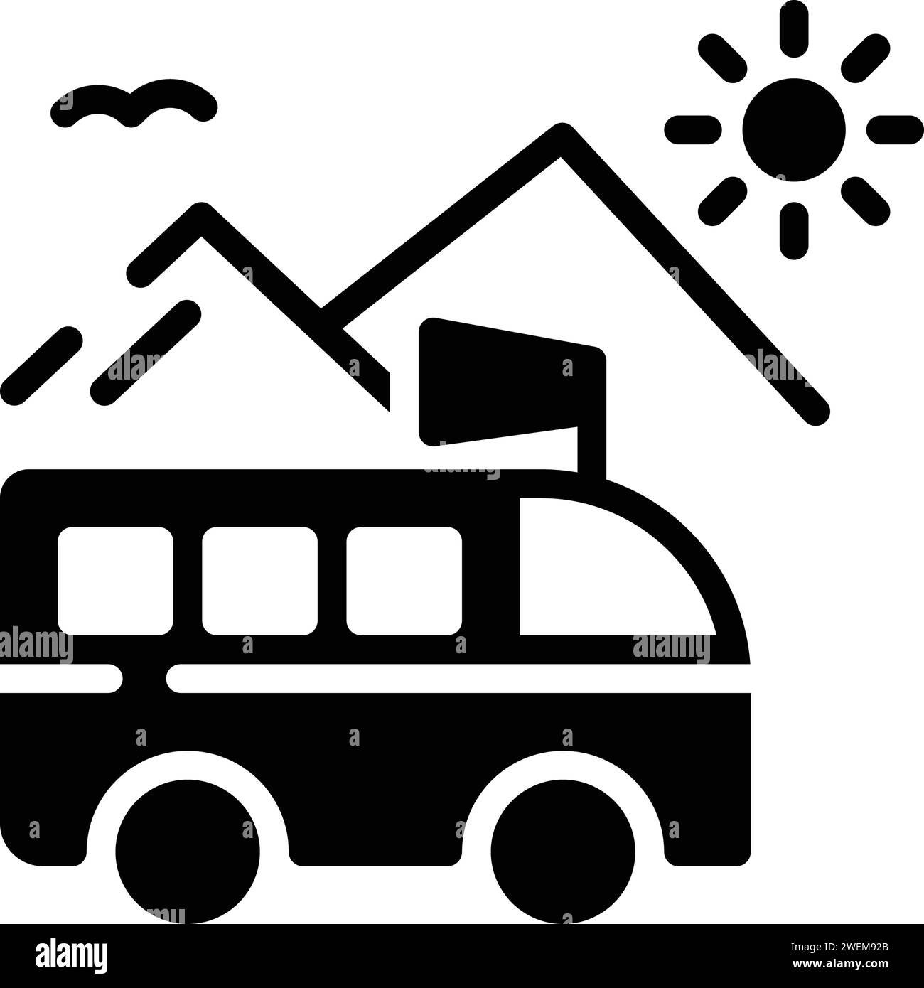 Icon for Trip,promenade Stock Vector Image & Art - Alamy