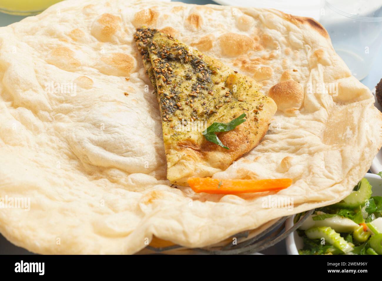 Laffa bread hi-res stock photography and images - Alamy