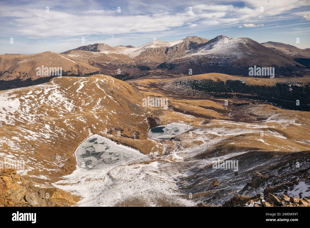 Classic fall landscape in the Front Range, Colorado Stock Photo - Alamy