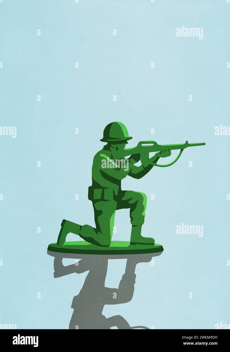 War military army soldier holding kneeling hi-res stock photography and ...